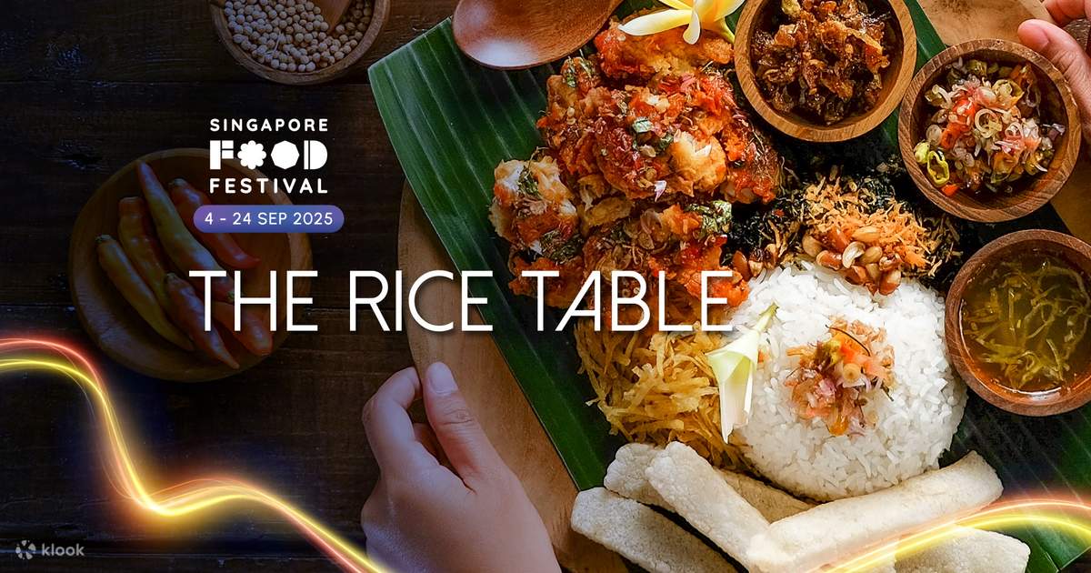 [Klook獨家] 新加坡美食節2025 - 豐盛飯桌 - Klook 客路